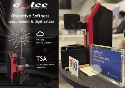 emtec Electronic to show award-winning haptic measurement device at ITMA Asia + CITME | Industry ...