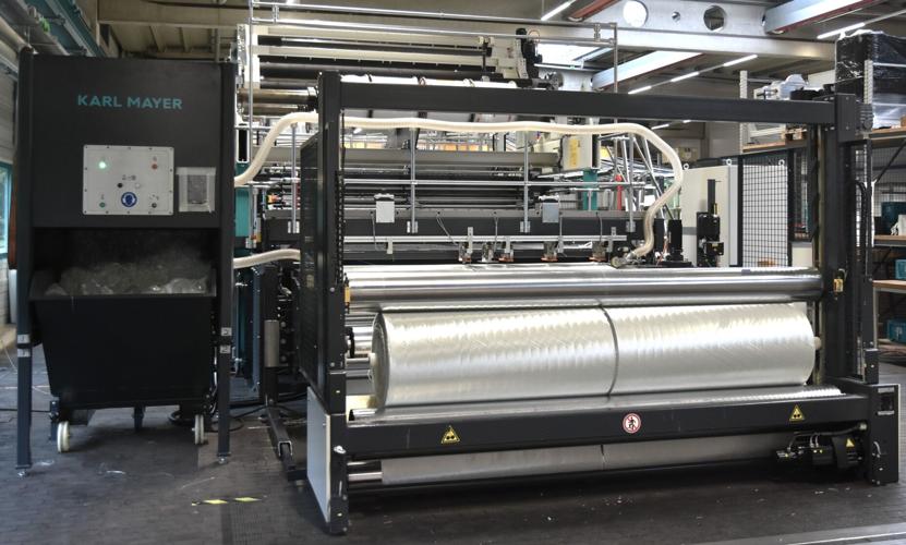 KARL MAYER unveils multiaxial glass fiber processing machine | Industry ...