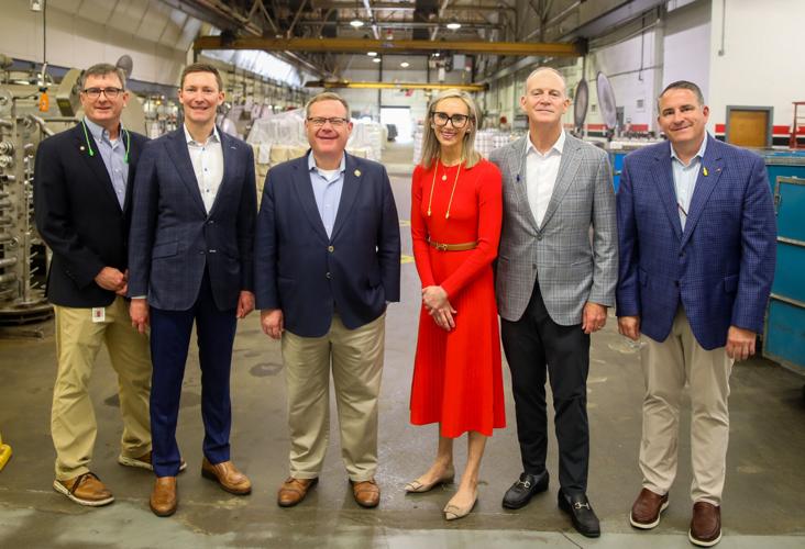 U.S. Rep. Tim Moore tours global thread maker American & Efird ...