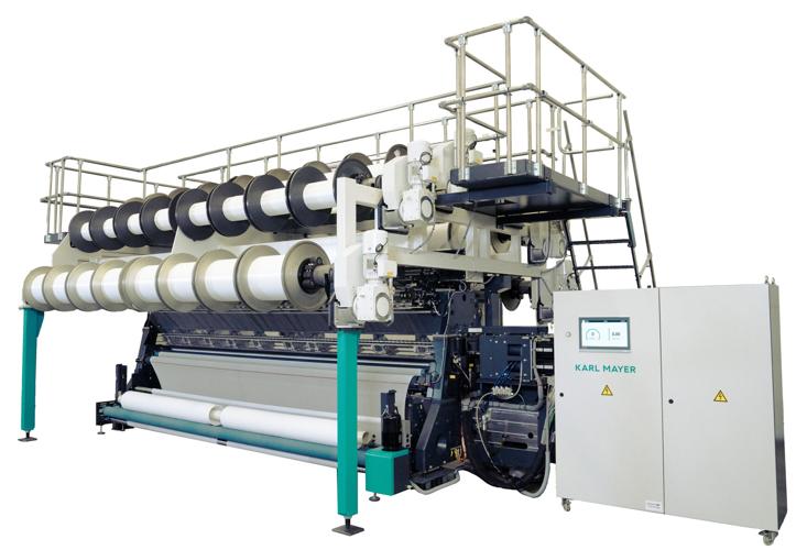 New KARL MAYER raschel machine combines proven performance with lower ...