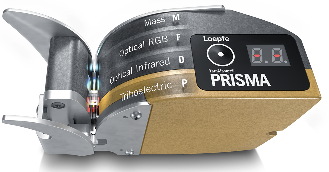 Loepfe’s yarn-clearing PRISMA offers simultaneous dual measurement ...