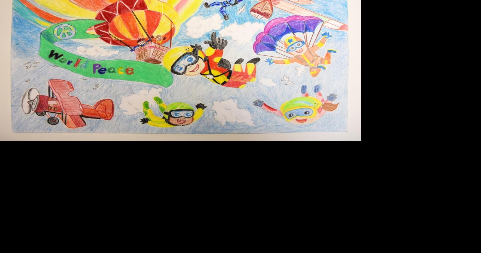 Two Vienna students earn top honors in international aviation art ...