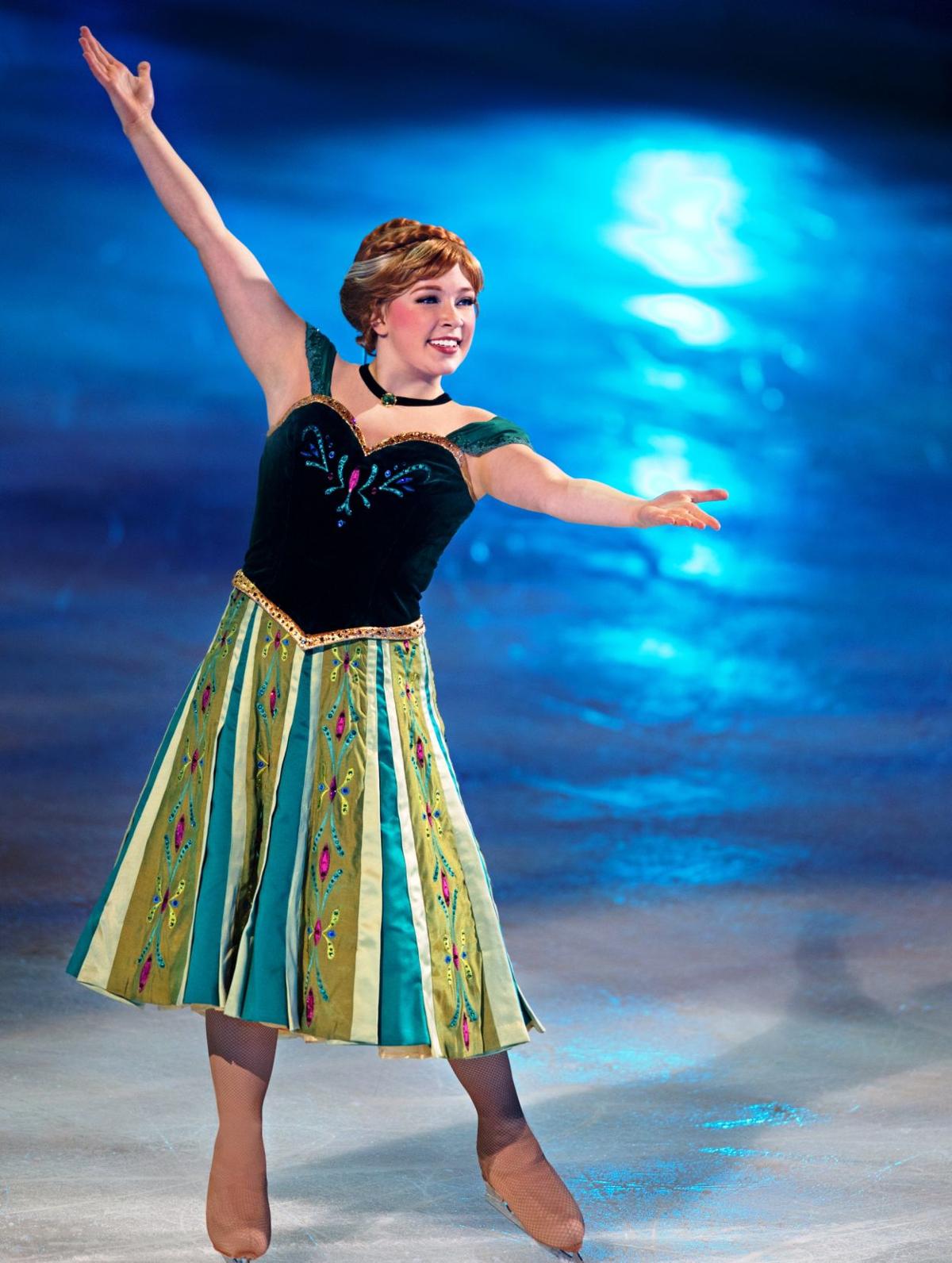 “Do you wanna build a snow man?” Princess Anna skates into Fairfax ...