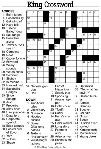 Crossword Puzzle - Week of July 12, 2024 | Crossword | fairfaxtimes.com