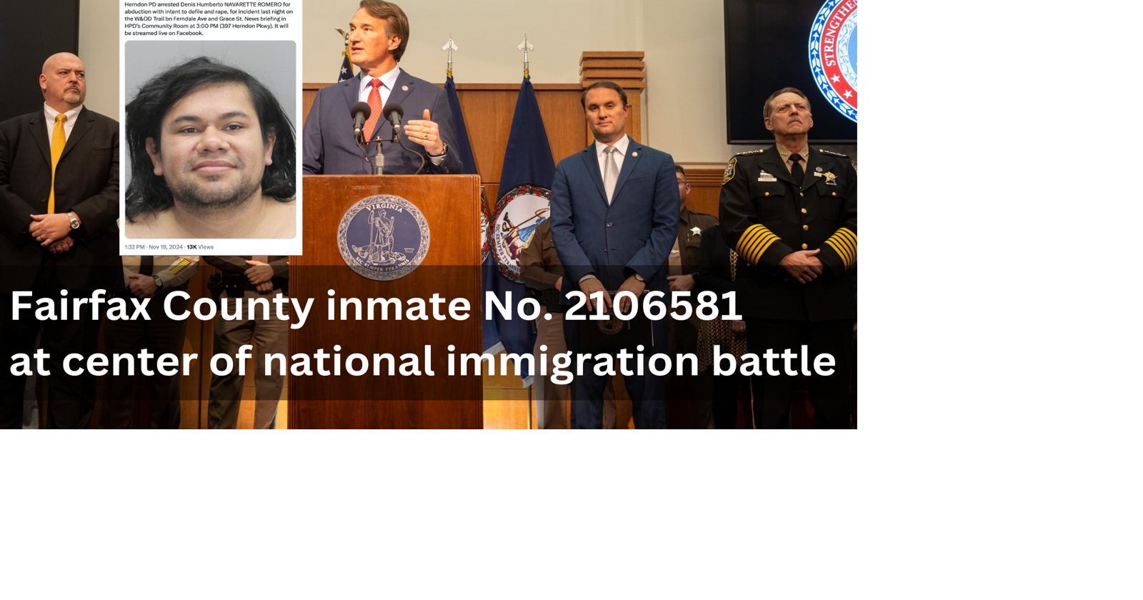 Inmate No. 2106581 at center of immigration battle | Articles ...