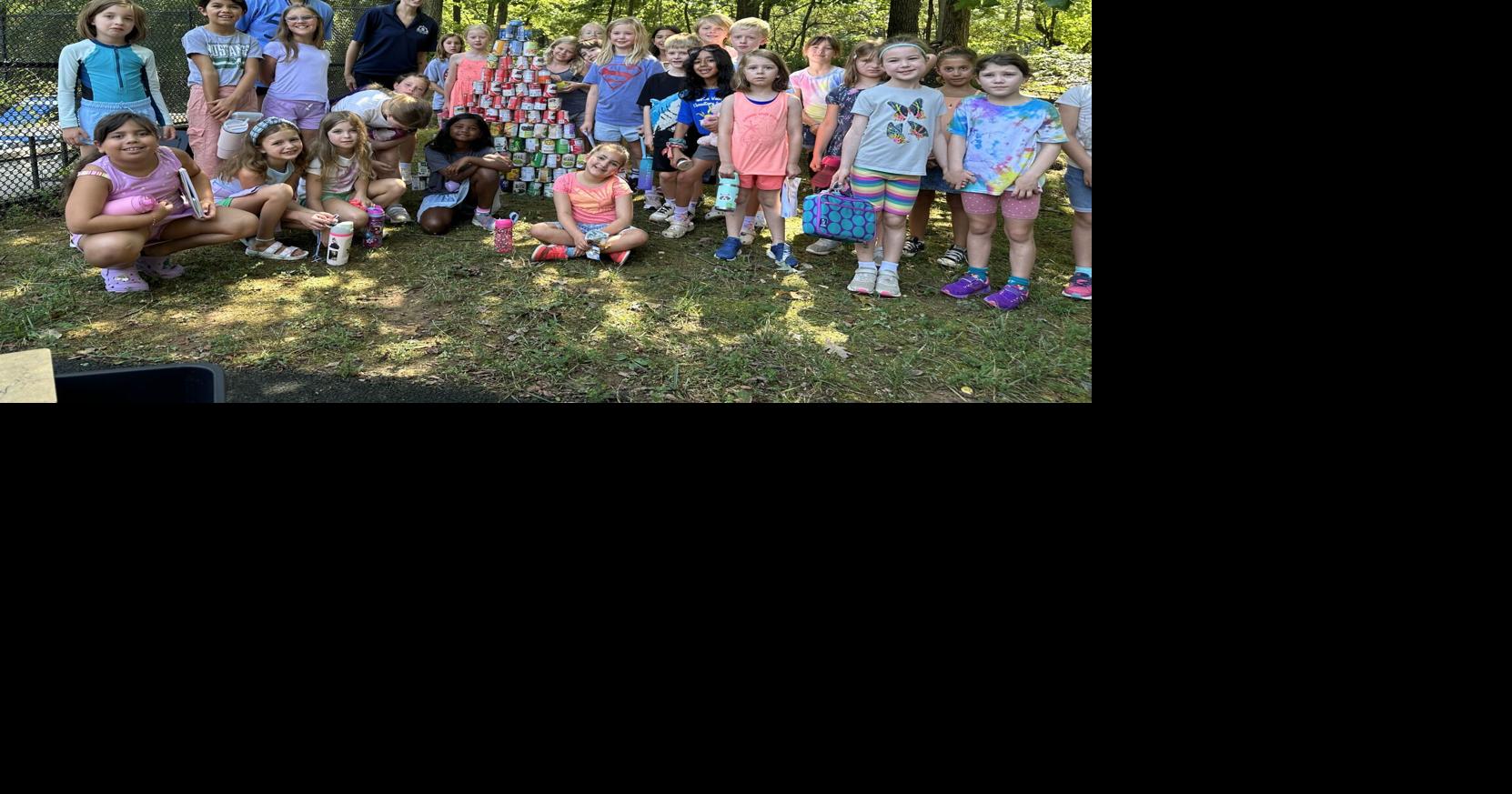 Reston campers collect food | Positive Vibes | fairfaxtimes.com