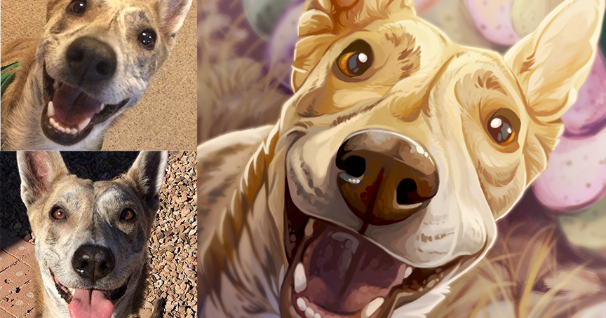 Reston artist makes fetching pet portraits | Articles | fairfaxtimes.com