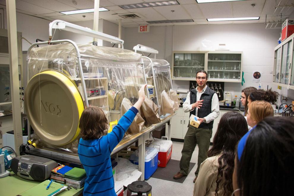Langston Hughes students visit USGS National Center Labs | Fairfax ...