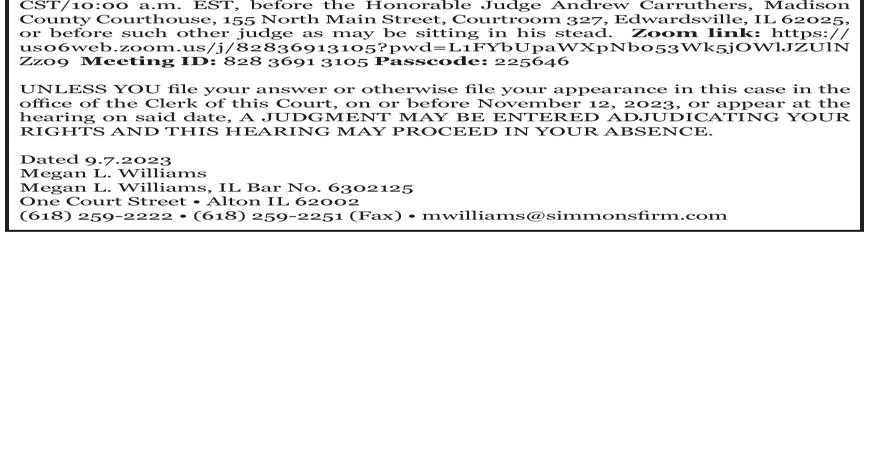 Notice of Next of Kin | Public Notices | fairfaxtimes.com