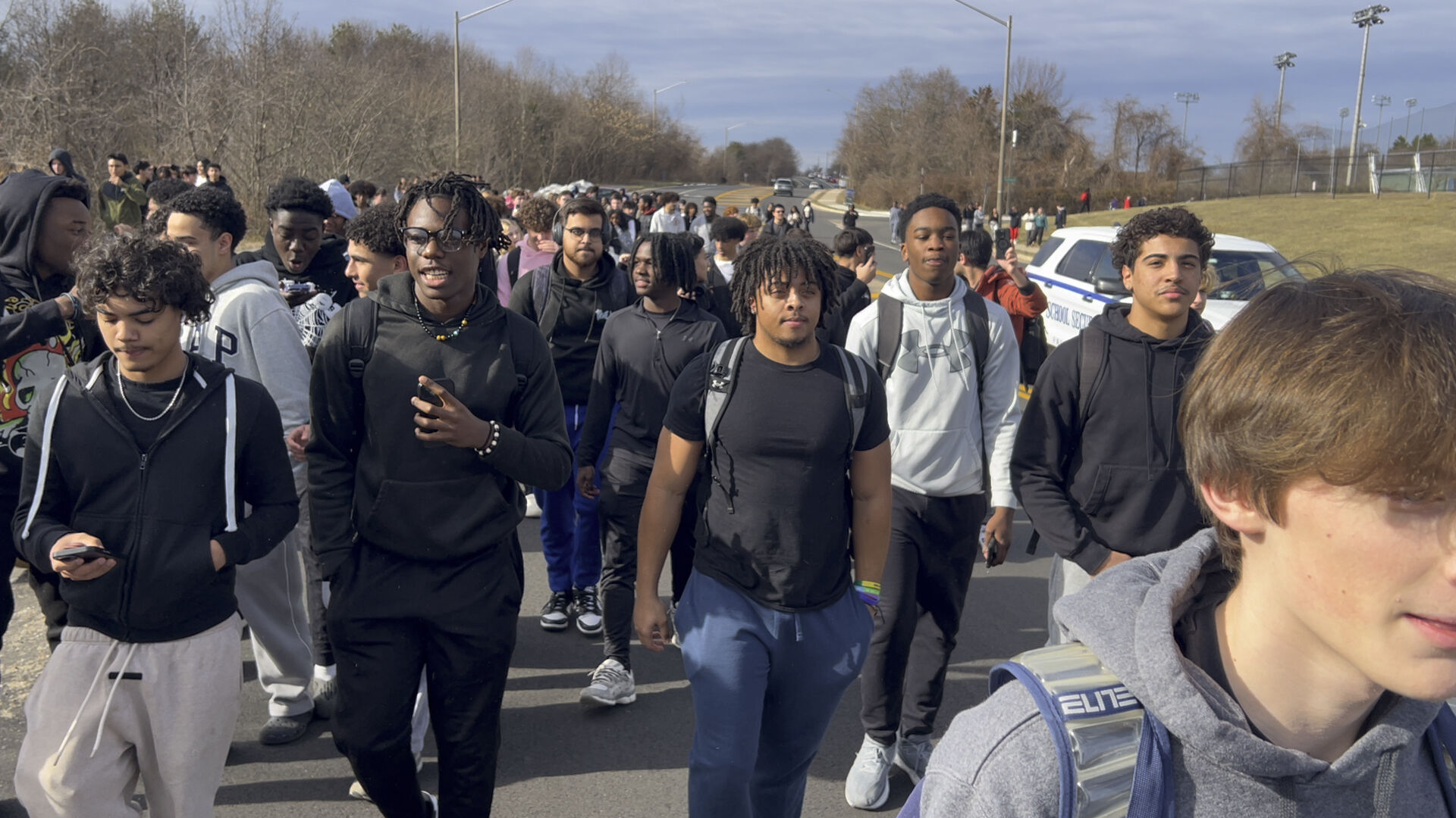 South County High football players walk out of class with shouts, ‘Free ...