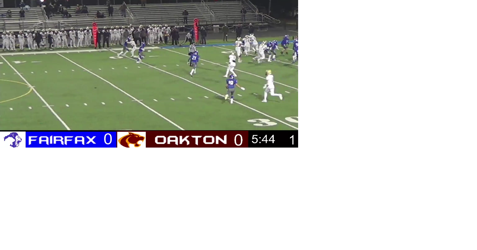 Fairfax football wins opening night against Oakton | Articles ...