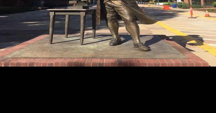 George Mason statue ready to move to new home | Articles | fairfaxtimes.com