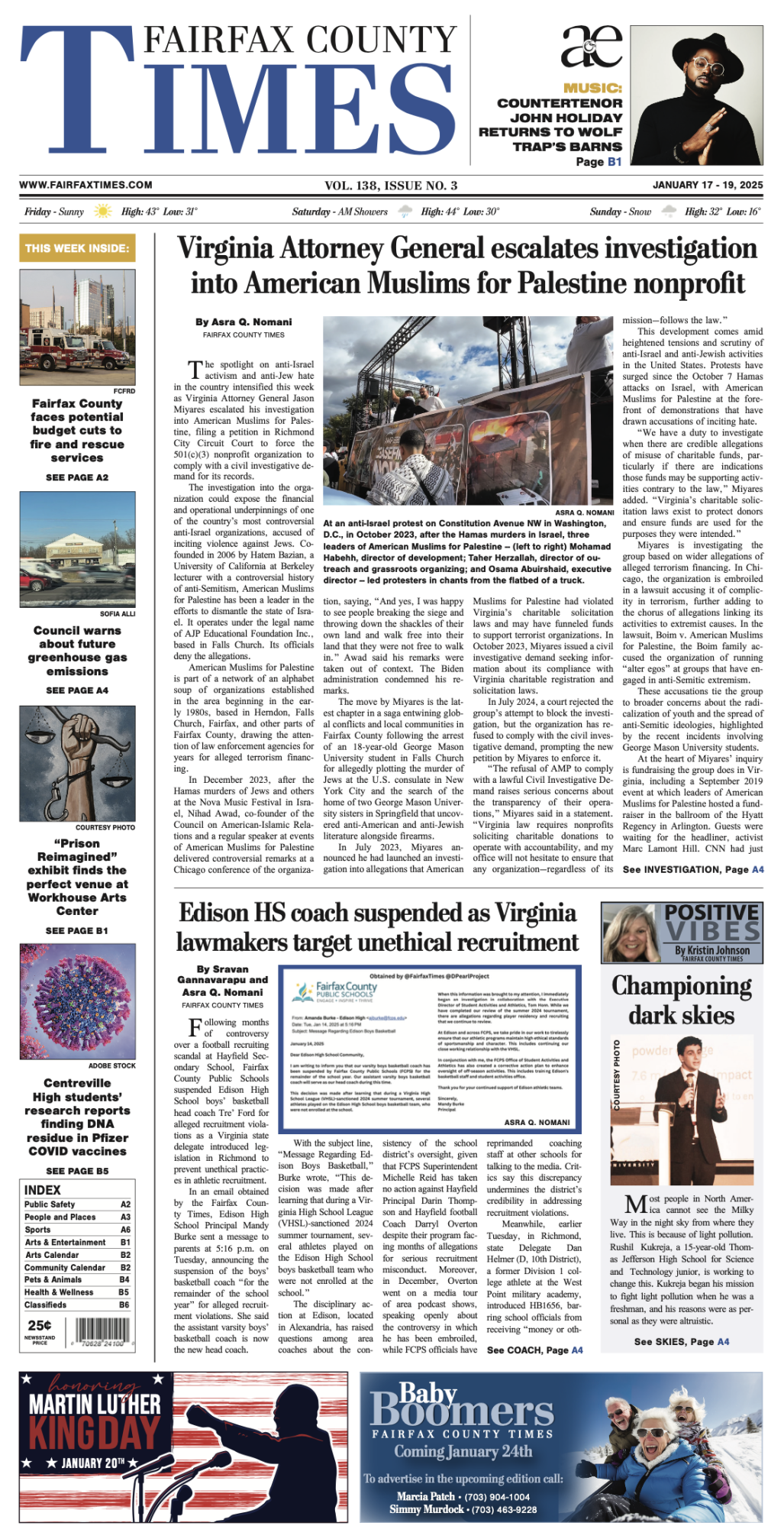 e-Edition | fairfaxtimes.com