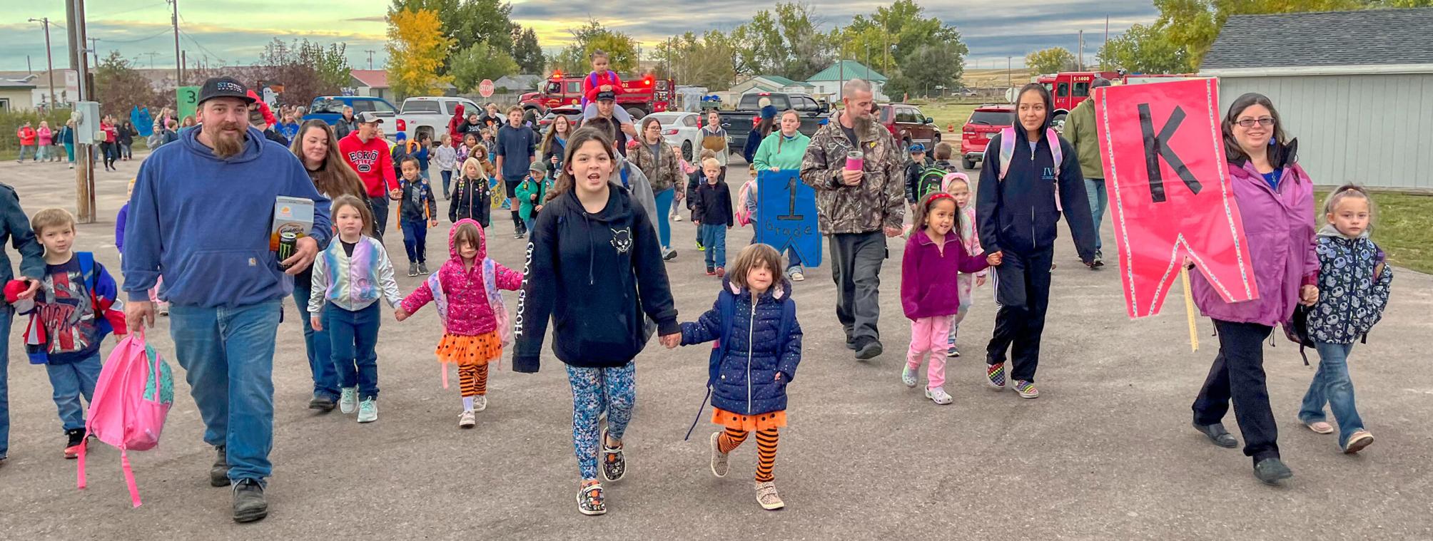 Vaughn Elementary School, along with community, enjoy Walk to School ...
