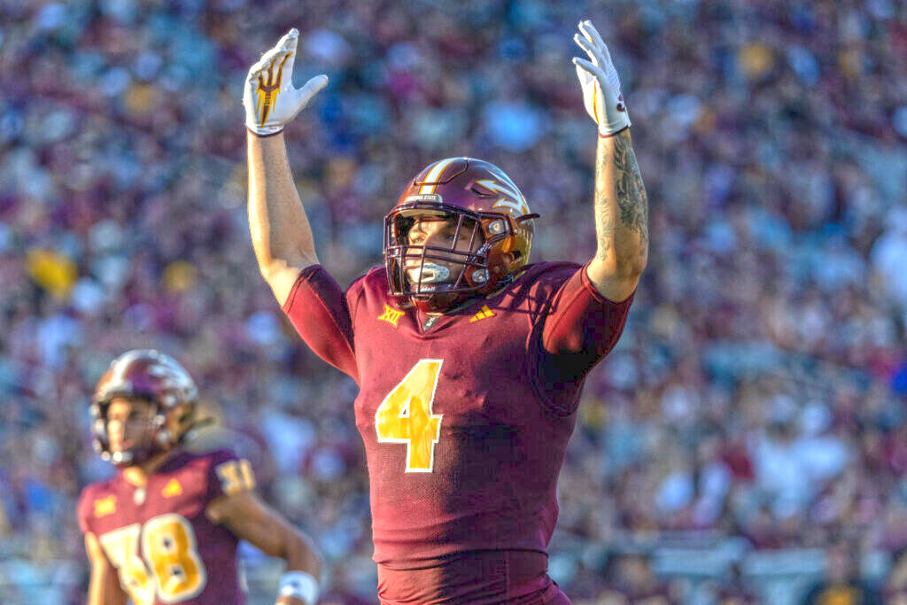 Nature Boy of New York: Cam Skattebo backflips into rookie phenom ...