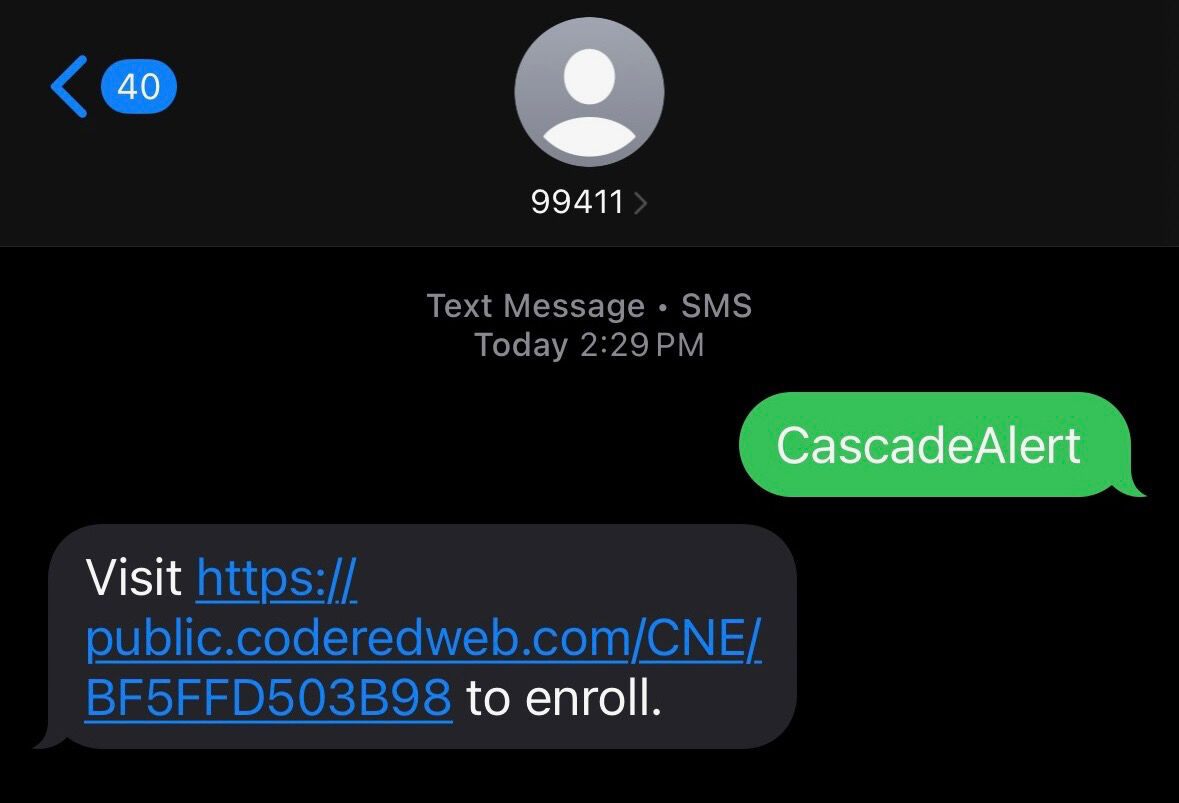 CodeRED Emergency Notification System Test Call planned for Wednesday ...