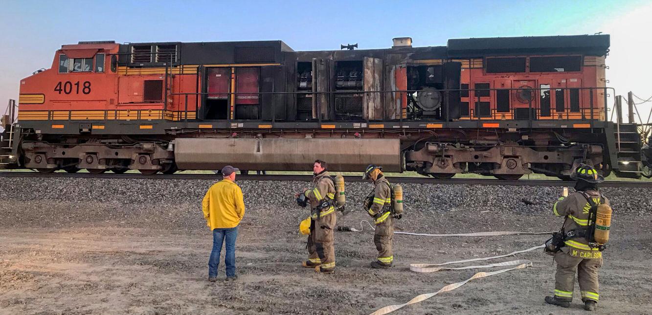 Fire Crews Respond To BNSF Train Fire | State | fairfieldsuntimes.com