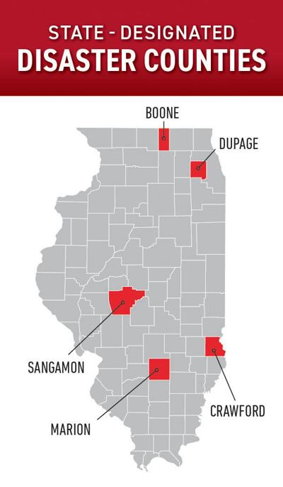 Pritzker designates 5 counties disaster areas | State | farmweeknow.com