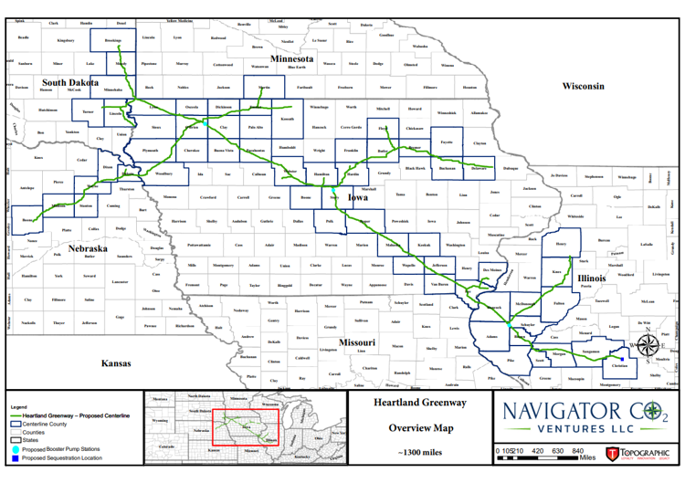 Proposed CO2 pipeline files with Illinois regulators | State ...