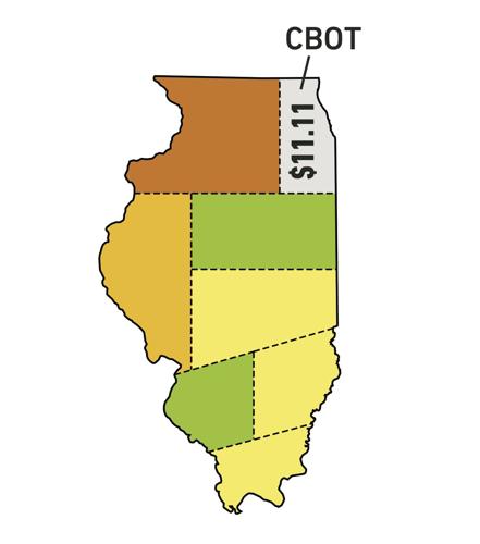 soybean basis map | | farmweeknow.com