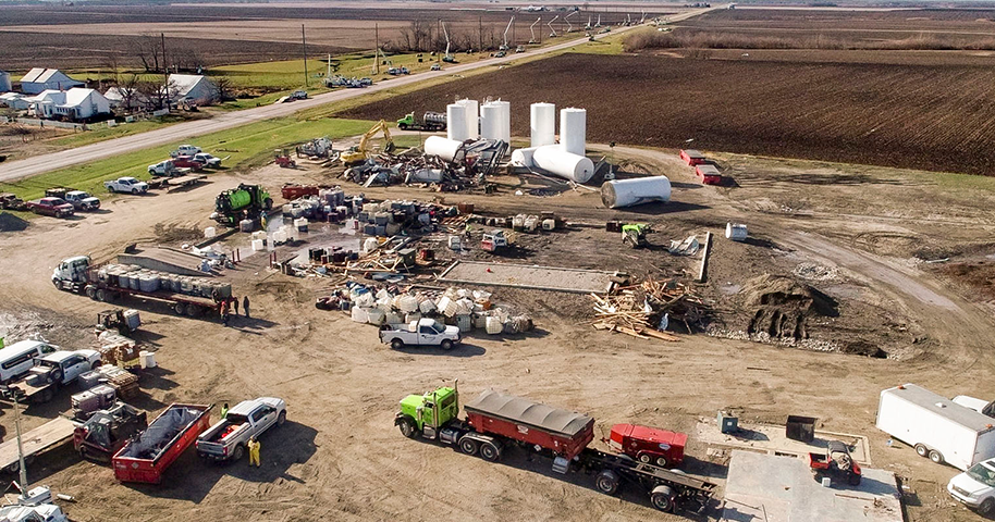 Tornado levels South Central FS plant | General | farmweeknow.com