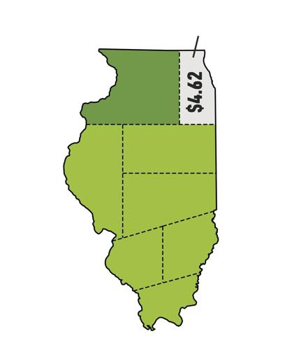 Corn basis map | | farmweeknow.com