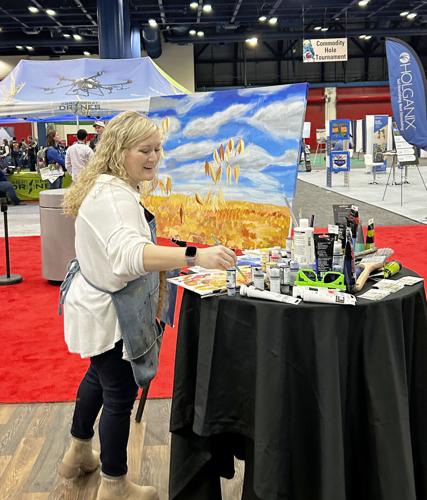 Artist helps childhood friend at Commodity Classic | General ...