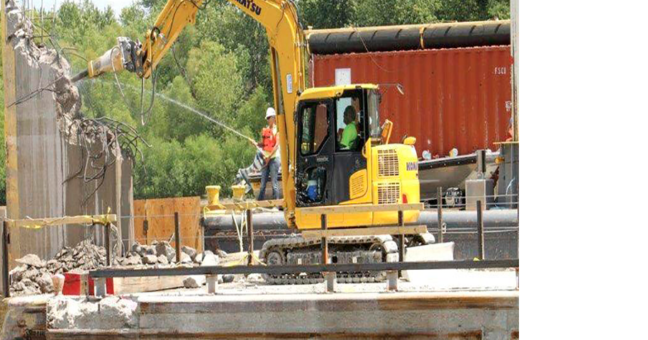 Army Corps share early construction timeline of Lock and Dam 25 ...