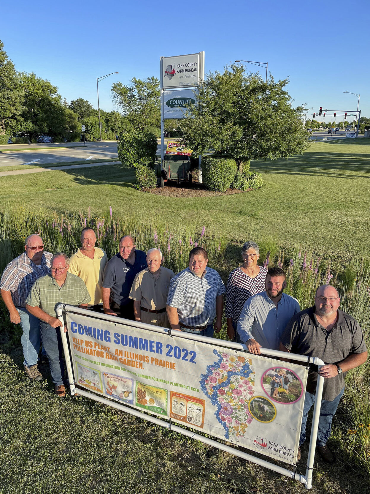 Kane County FB growing its pollinator-rain garden | Environmental ...