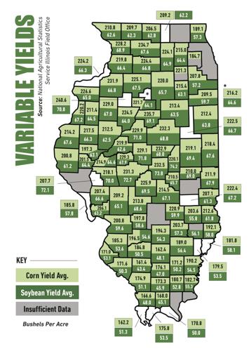 County yield map | | farmweeknow.com
