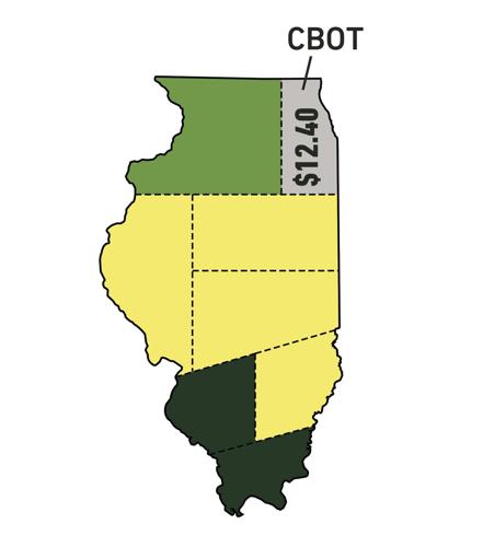 Soybean basis map (new) | | farmweeknow.com