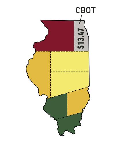 Soybean basis map | | farmweeknow.com