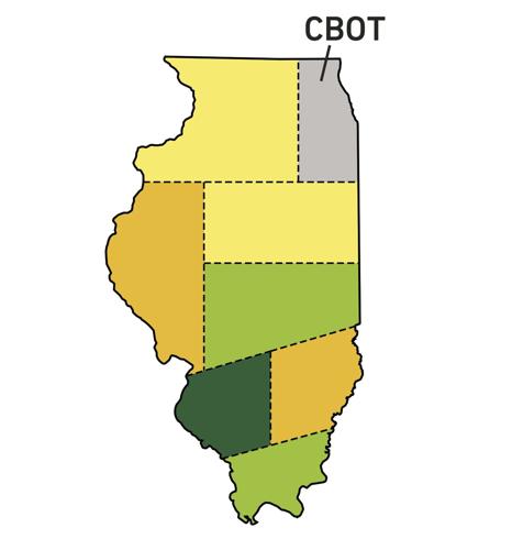 Corn basis map | | farmweeknow.com