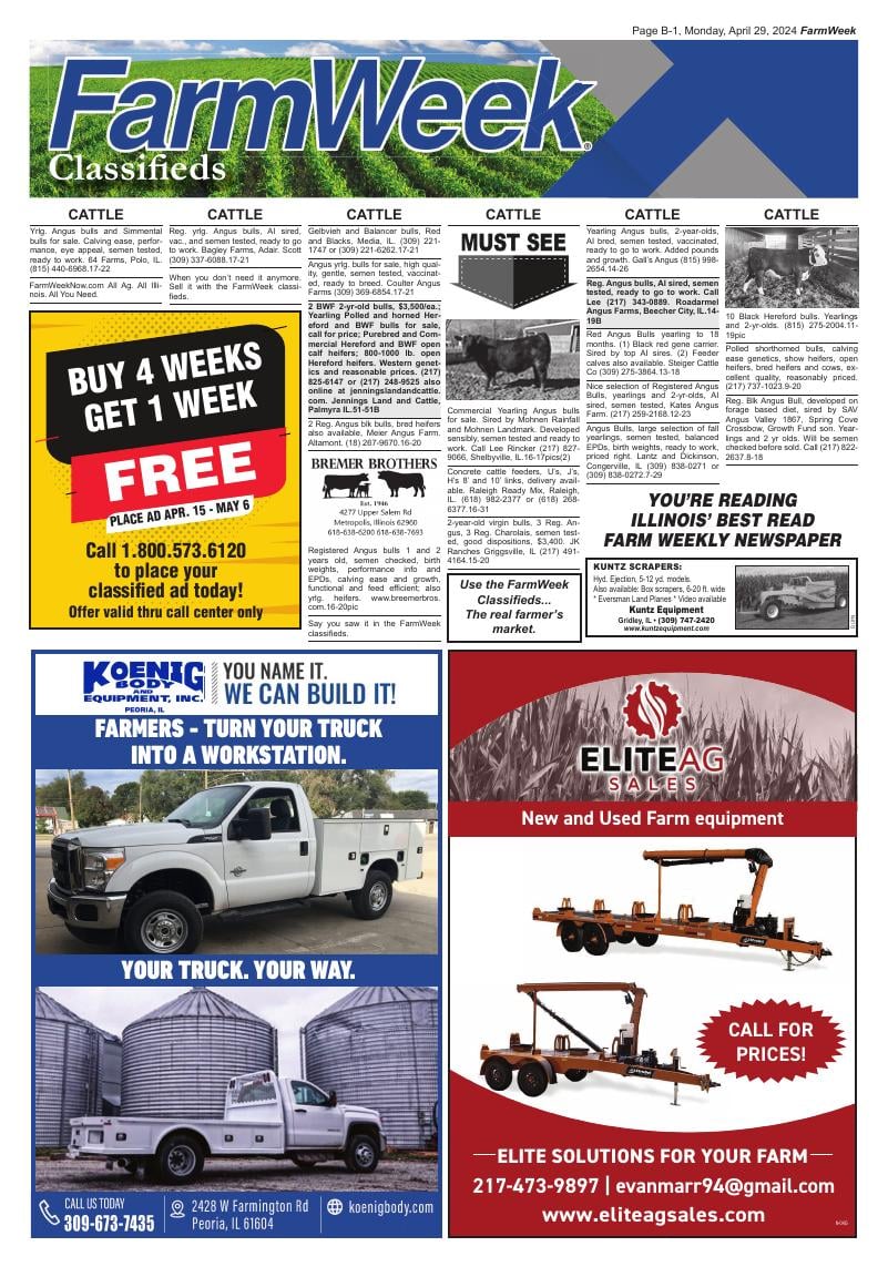 Page B1 | FarmWeek | farmweeknow.com