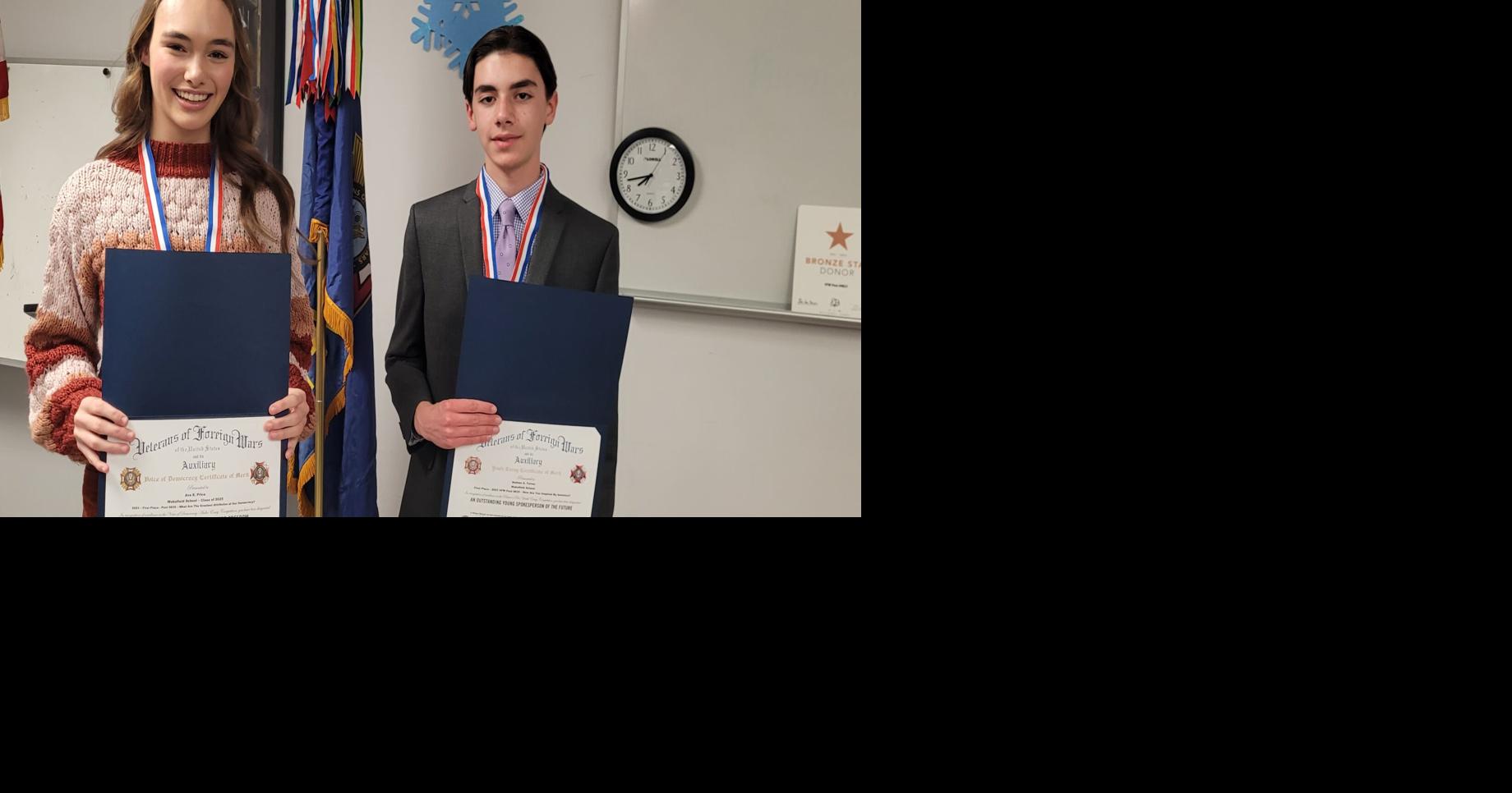 Photo_News_VFW awards_Ava Price Nathan Torres.jpg | | fauquier.com