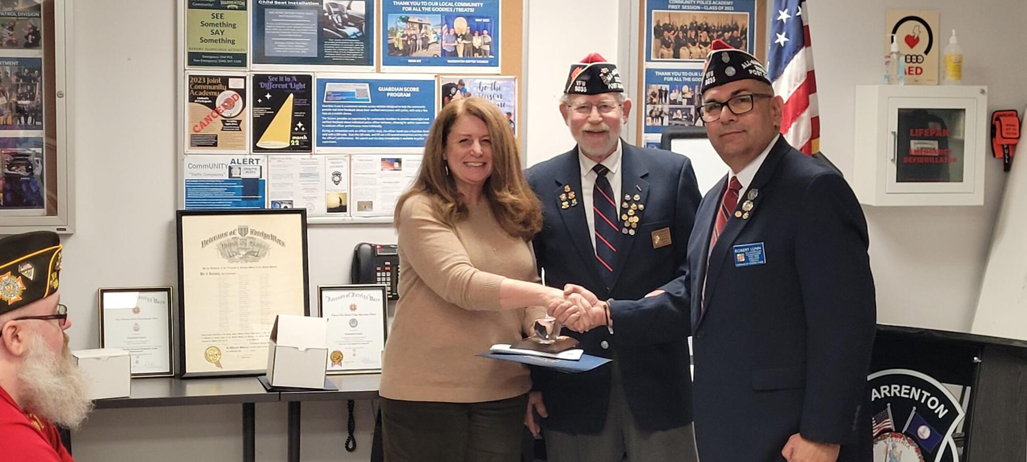 Photo_News_VFW awards_Lisa St. Ledger.jpg | | fauquier.com