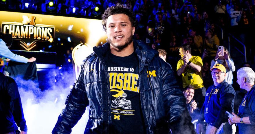 Rams draft Michigan running back Blake Corum in third round | News ...