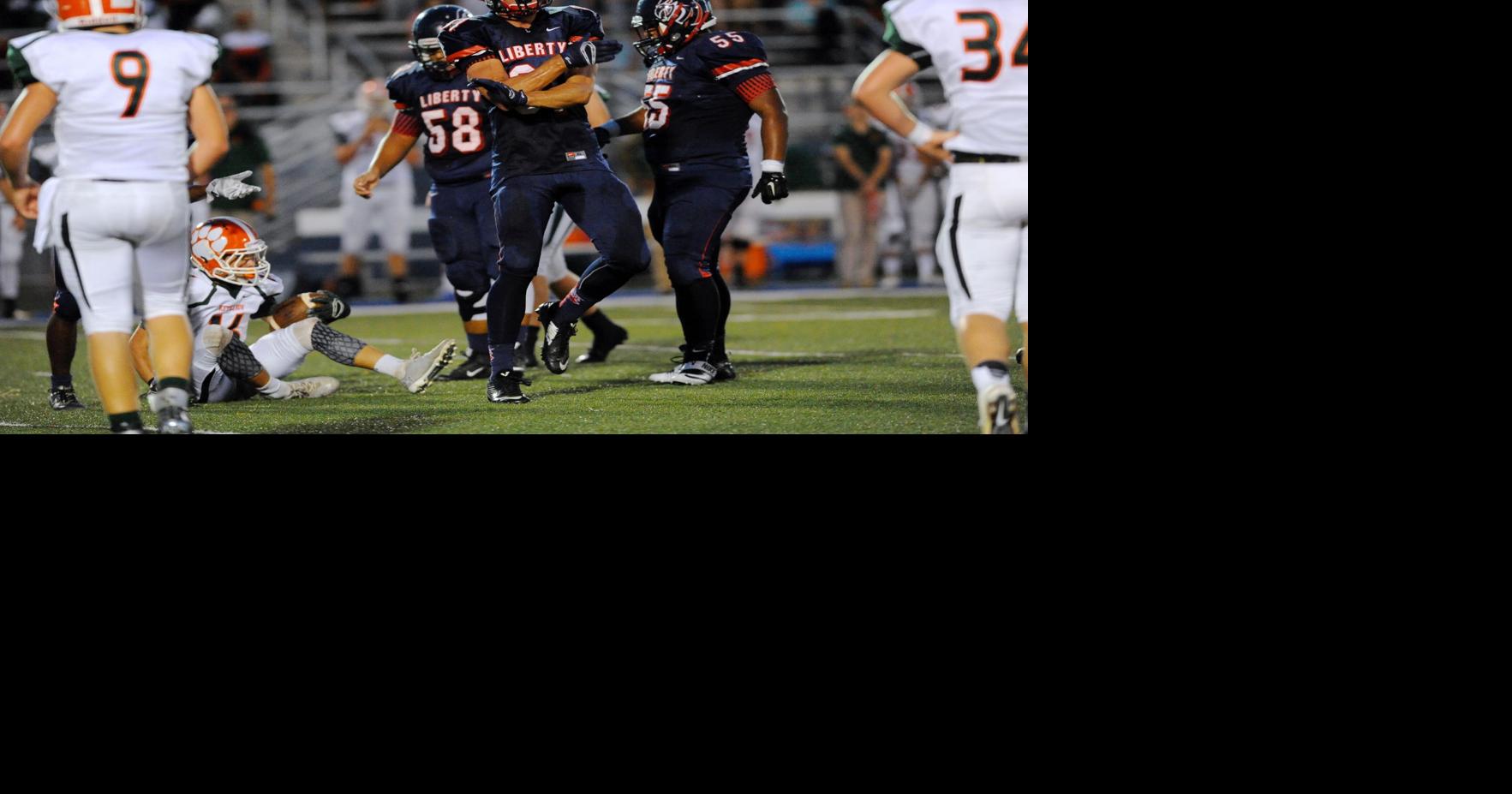 In battle of winless football teams, Gaskins leads Liberty over Kettle ...