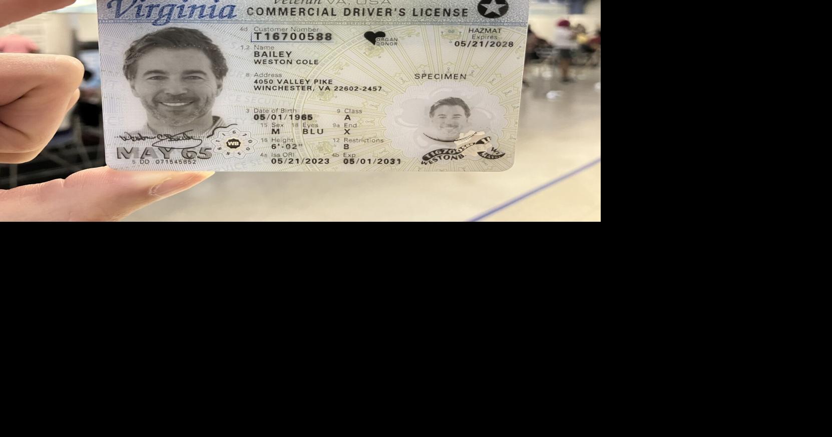How do you know if you have a Real ID in Virginia? | News | fauquier.com