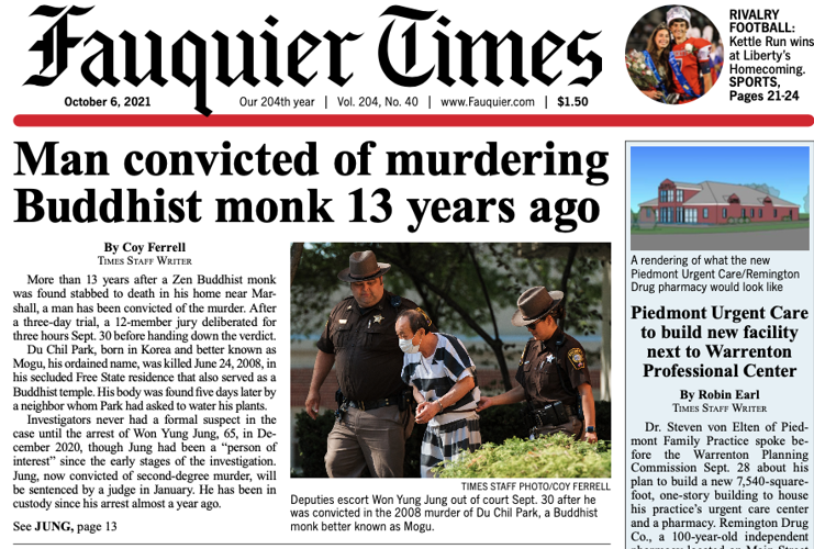 Today's Fauquier Times delivery is delayed | News | fauquier.com