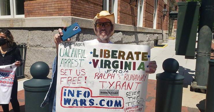 Reopen Virginia protesters (loudly) reject stay-at-home order | News ...