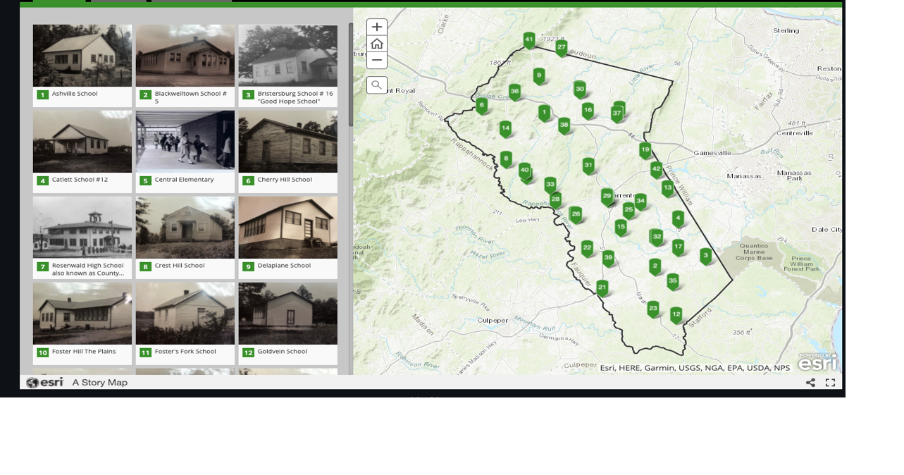 New digital story map shines a light on Fauquier’s African American ...