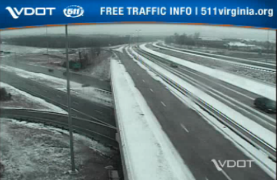 PHOTOS: Tracking the snow via VDOT cameras | News | fauquier.com