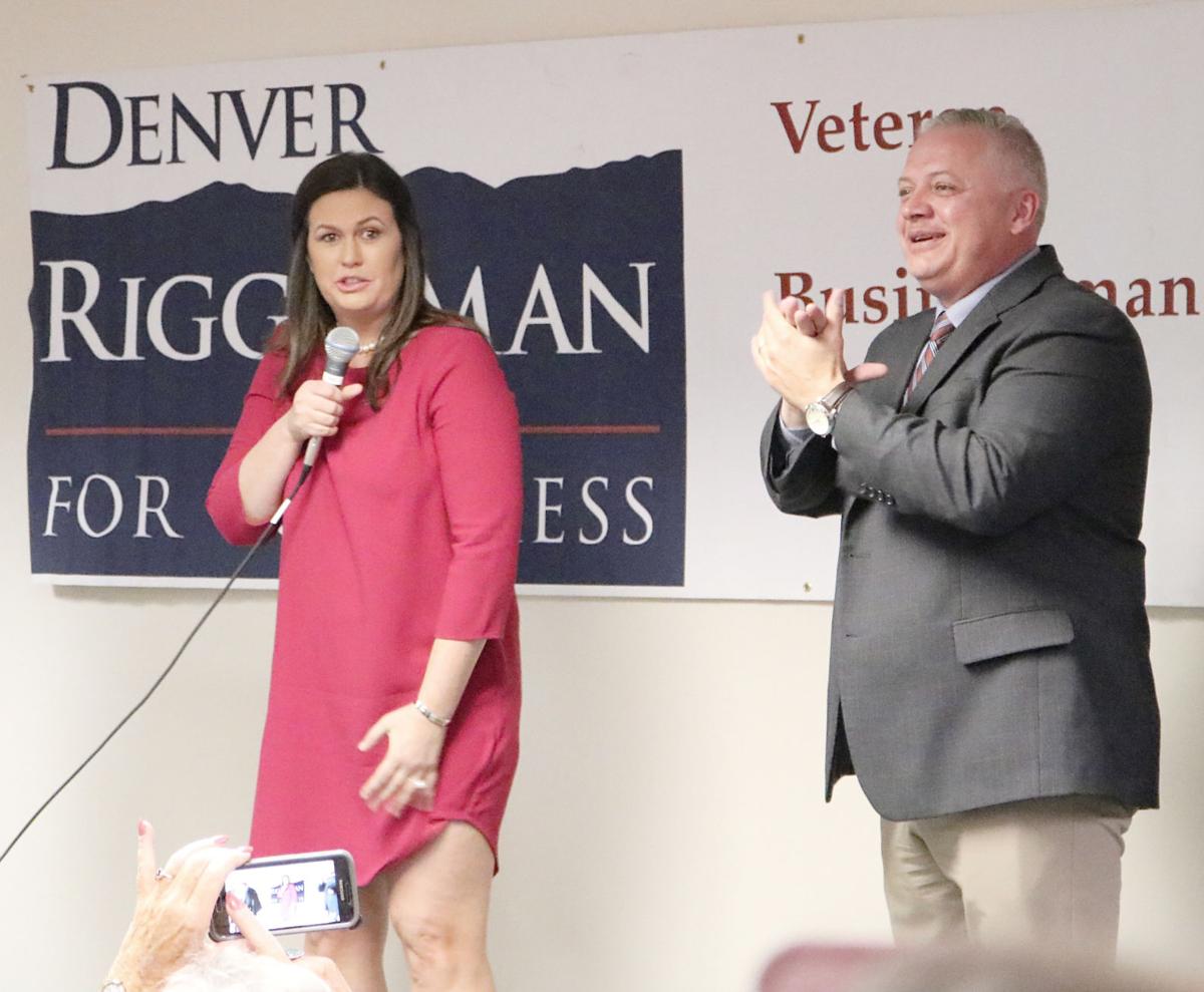 Backed by Sarah Huckabee Sanders, Riggleman pledges to ‘fight for all ...
