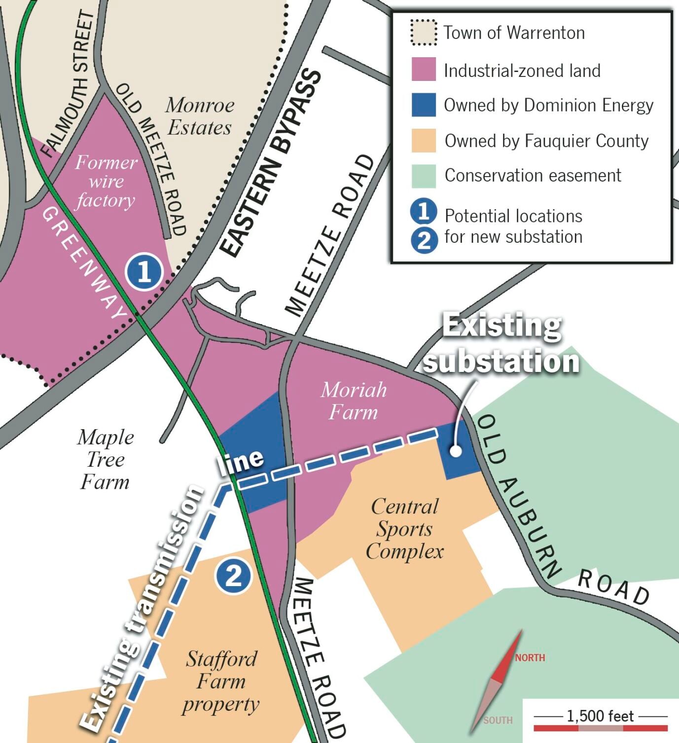 Dominion nixes all previously proposed transmission line routes for ...