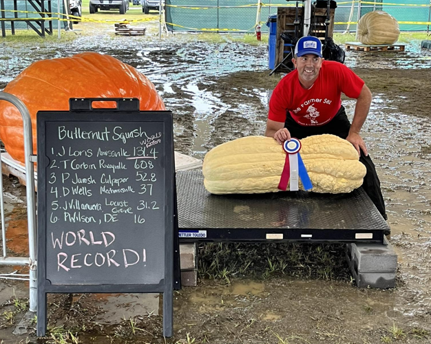 Jason Loris sets 2 world records with his giant butternut squash ...