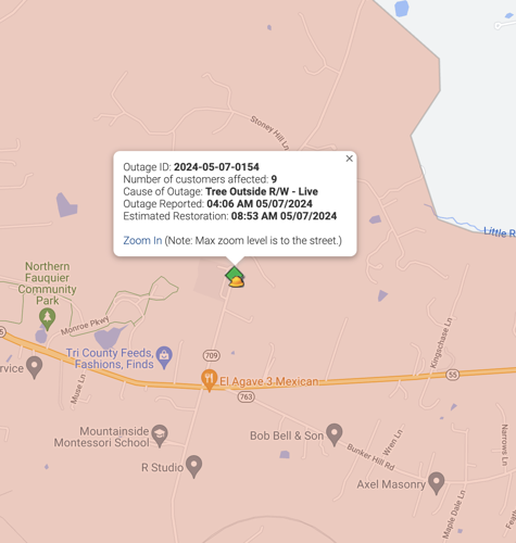 Power outage closes 3 Fauquier County schools Tuesday | News | fauquier.com