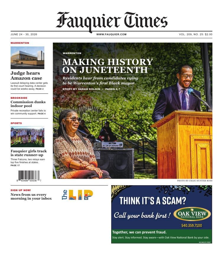 Page F01 | e-Edition | fauquier.com