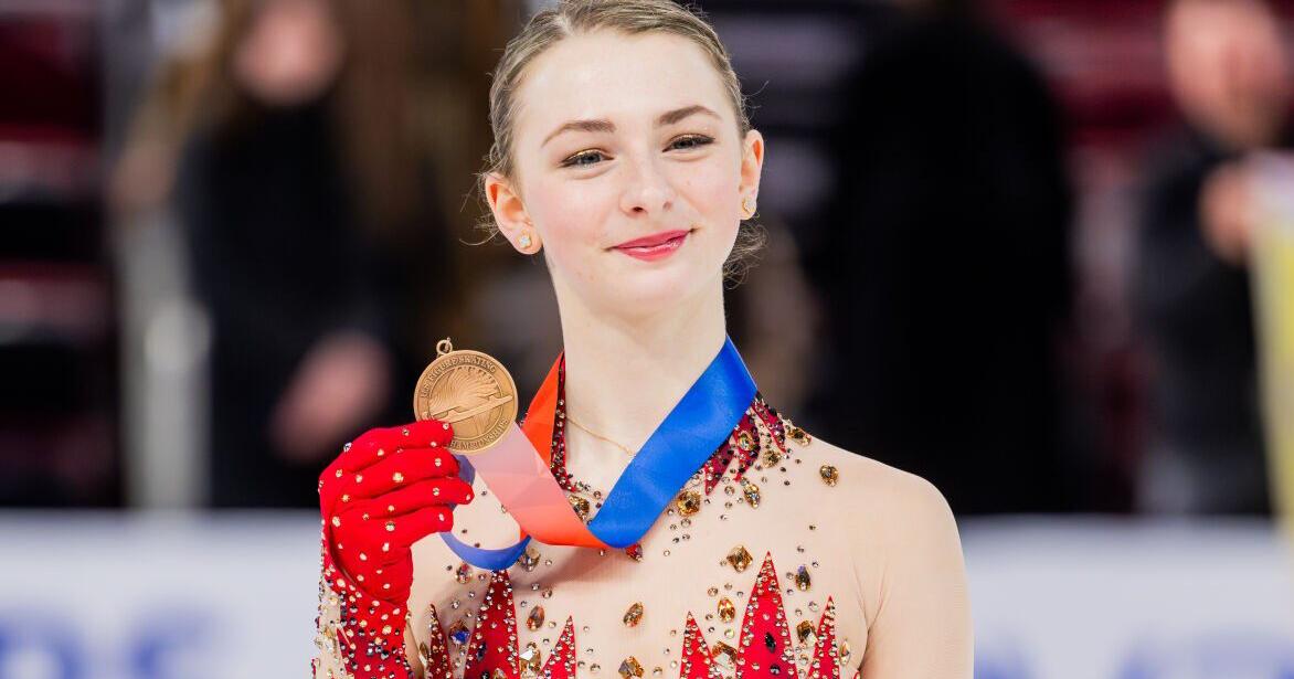 Haymarket's Sarah Everhardt medals again at figure skating nationals ...