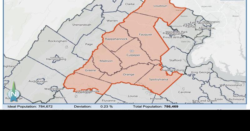 New map puts Fauquier in 10th Congressional District | Government ...